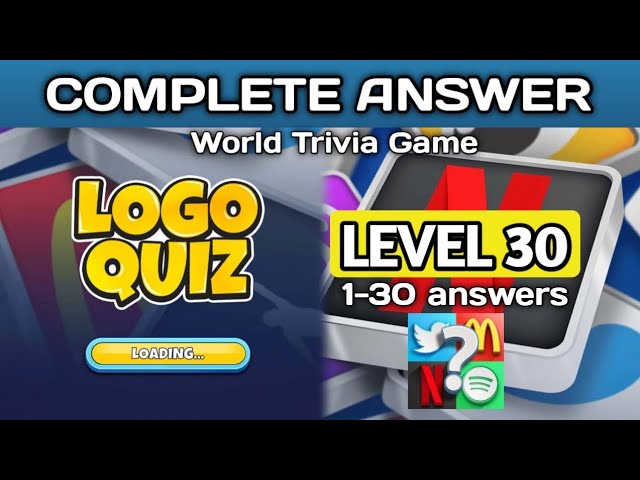 Logo Quiz Level 30 Answers Download Logo Quiz: Guess The Brand Game