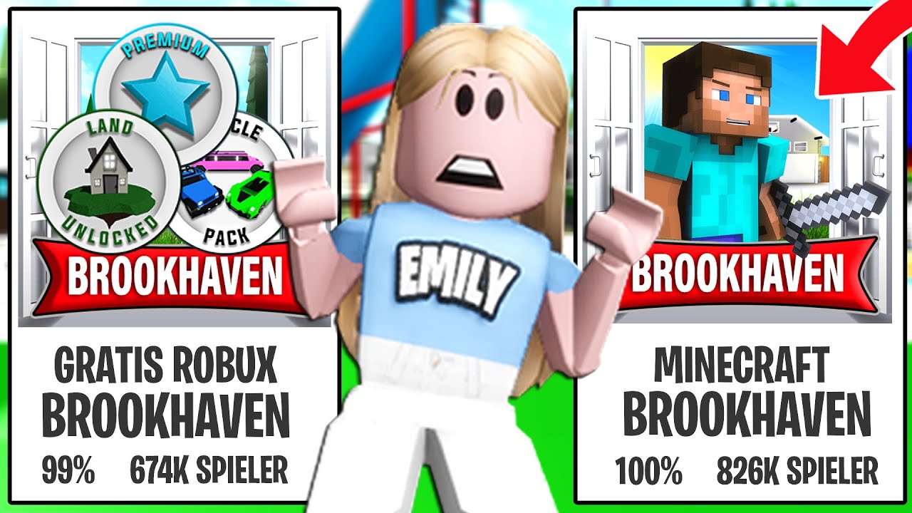 Ich TESTE FAKE BROOKHAVEN Spiele in Roblox! - YouTube