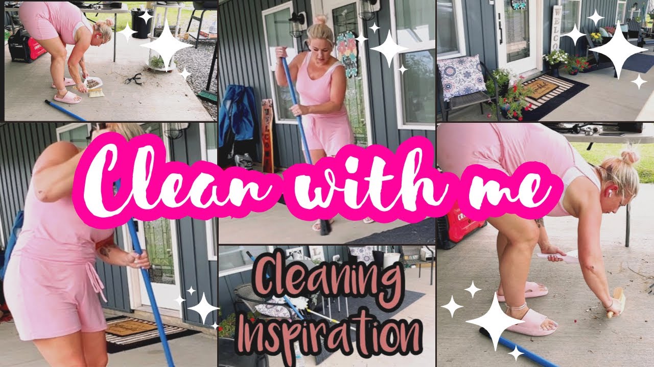 Outdoor Clean With me, Cleaning motivation, #cleaningmotivation # ...