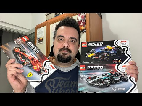 3 tane  LEGO® Speed Champions F1 Aracı Yaptım !!    #lego #speedchampions #ferrari
