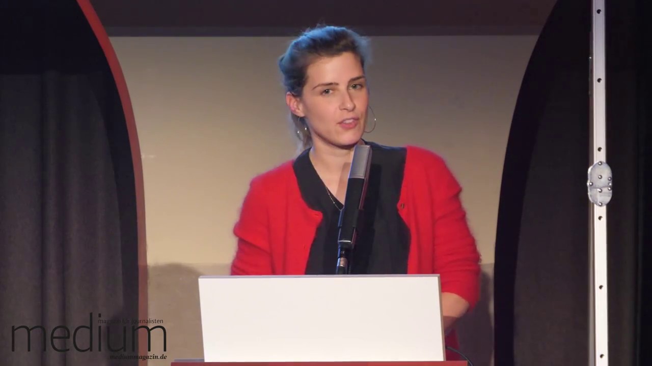 Lara Fritzsche ist die Reporterin des Jahres 2017 (national) - YouTube