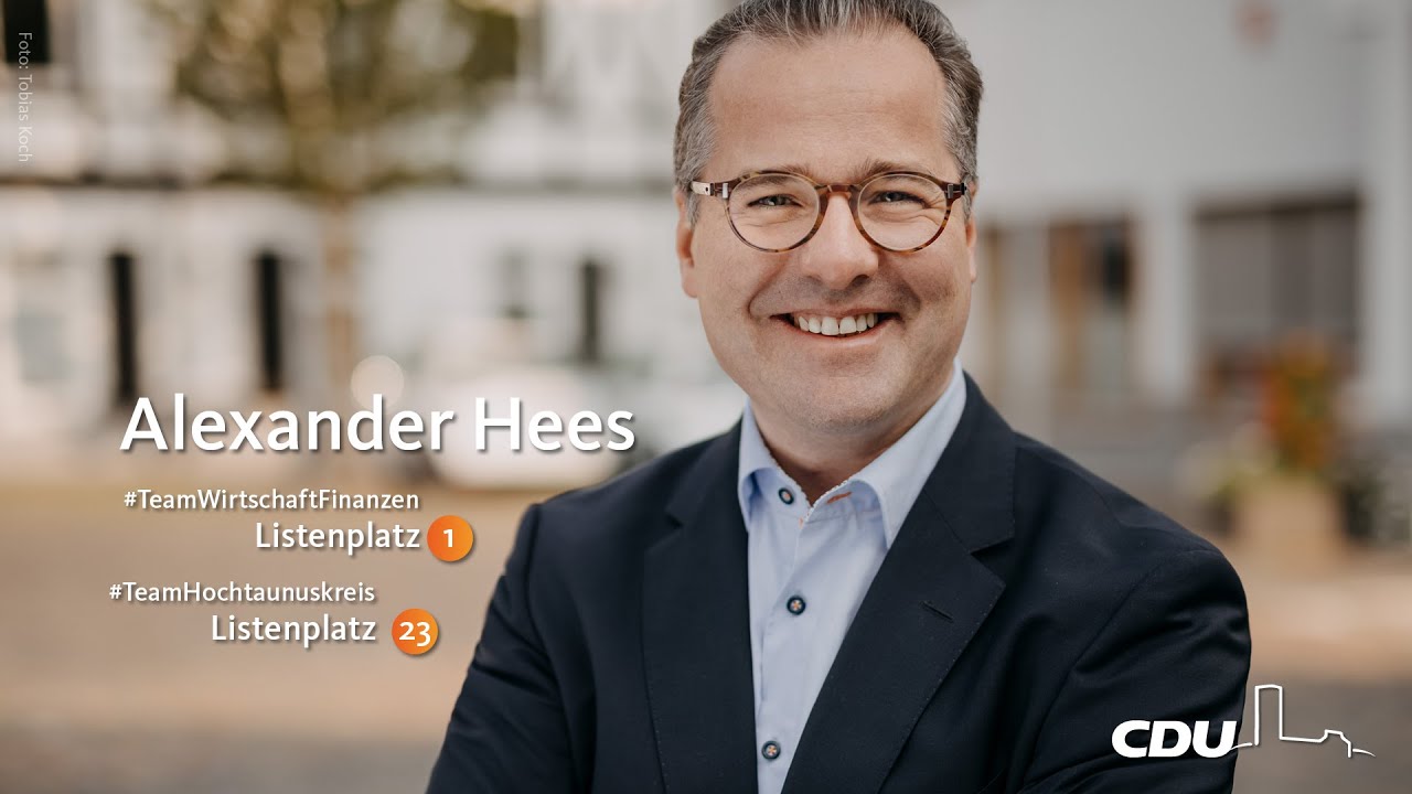 Alexander Hees im Kandidatencheck | Unsere Heimat im Blick - YouTube