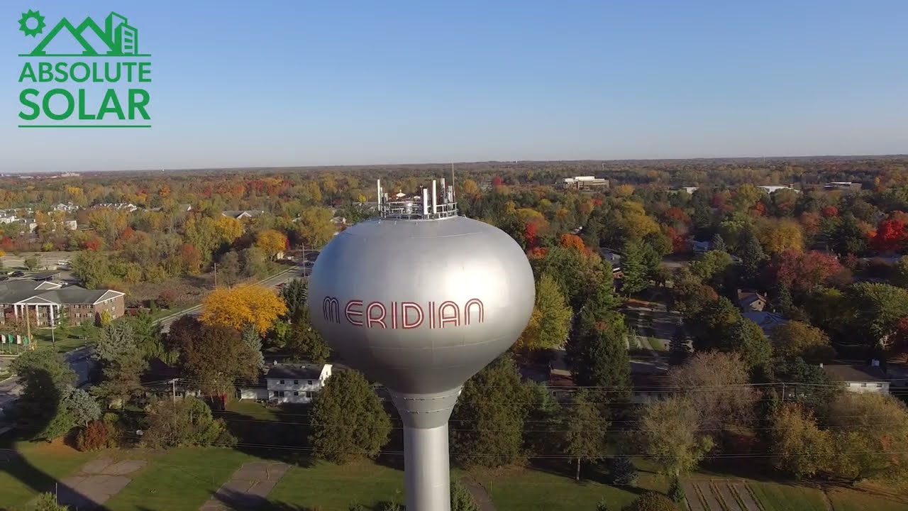 Absolute Solar Meridian South Fire Station Solar Installation - YouTube