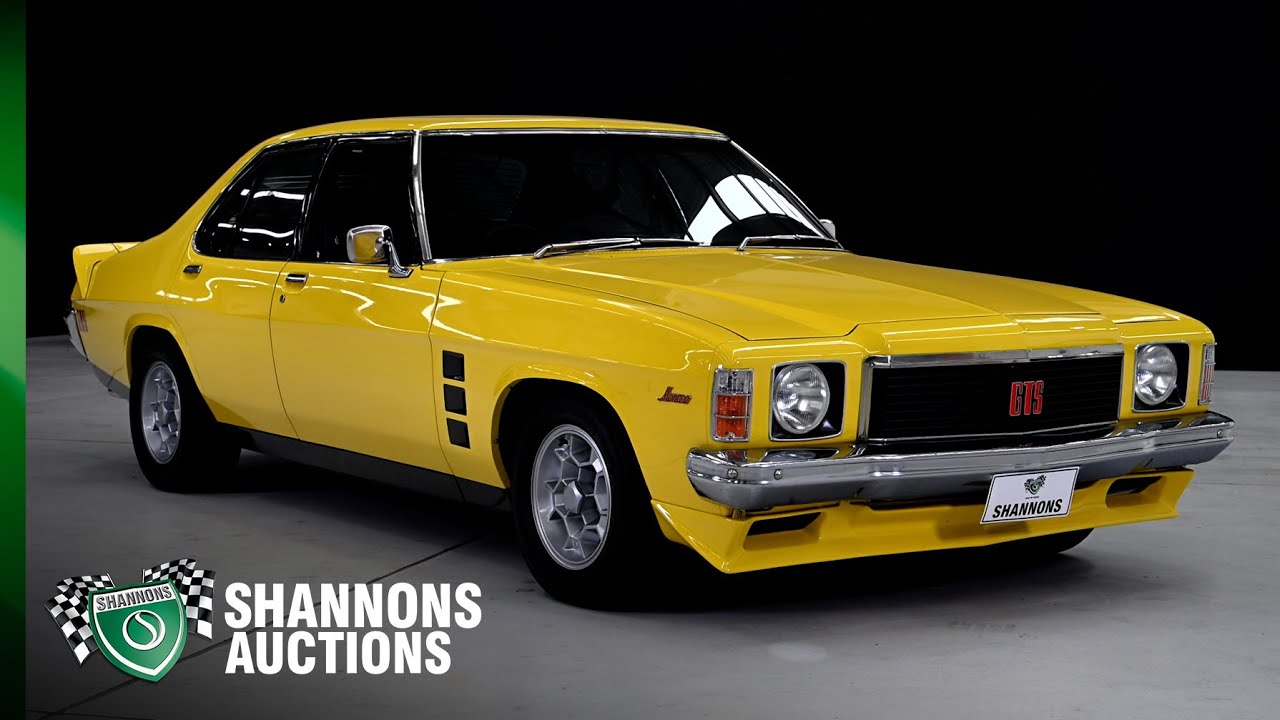 1975 Holden HJ Monaro GTS 4.2 'Manual' Sedan - 2022 Shannons Winter ...
