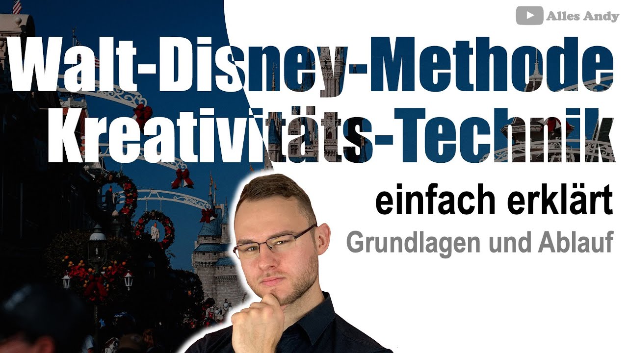 Walt-Disney-Methode einfach erklärt mit Rollen - YouTube