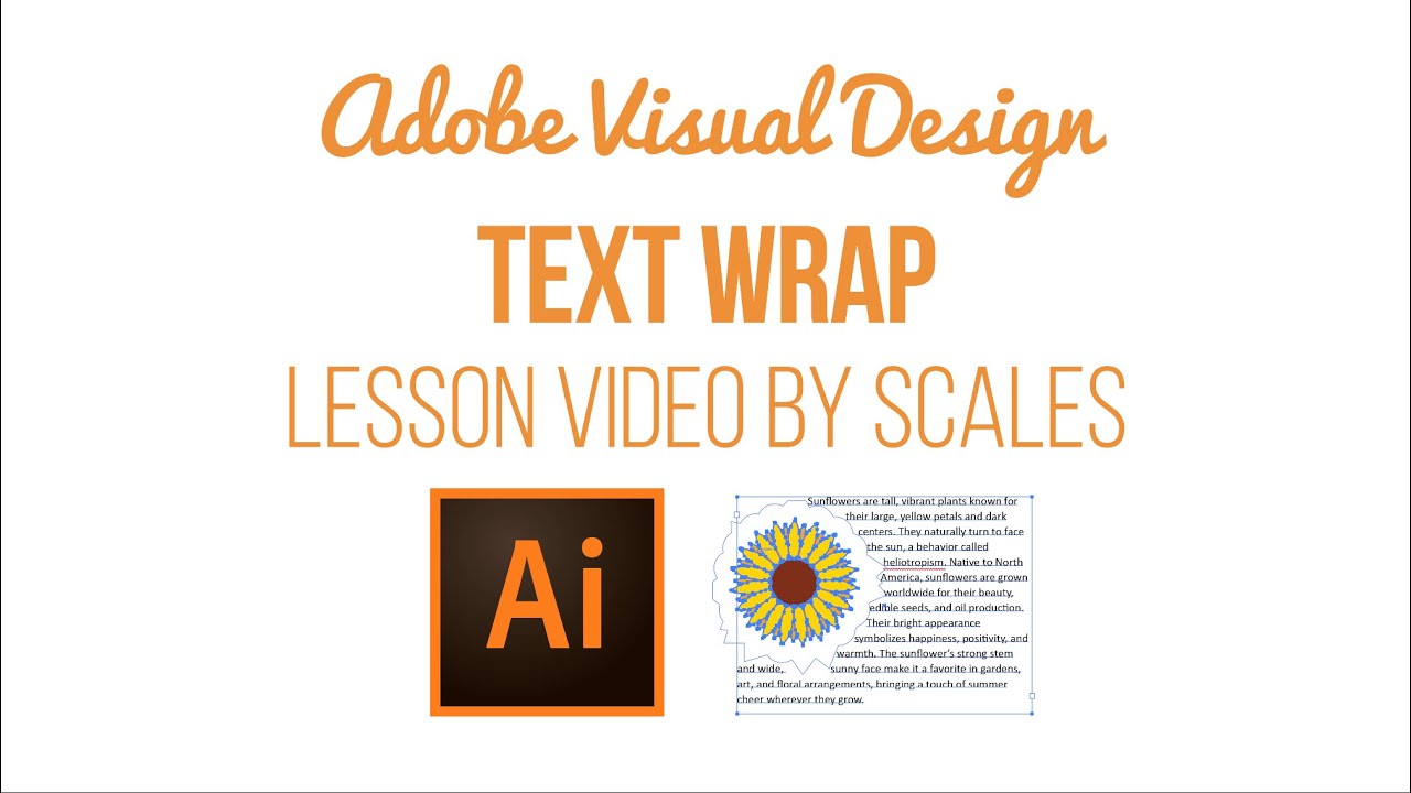 Text Wrap in Adobe Illustrator - YouTube