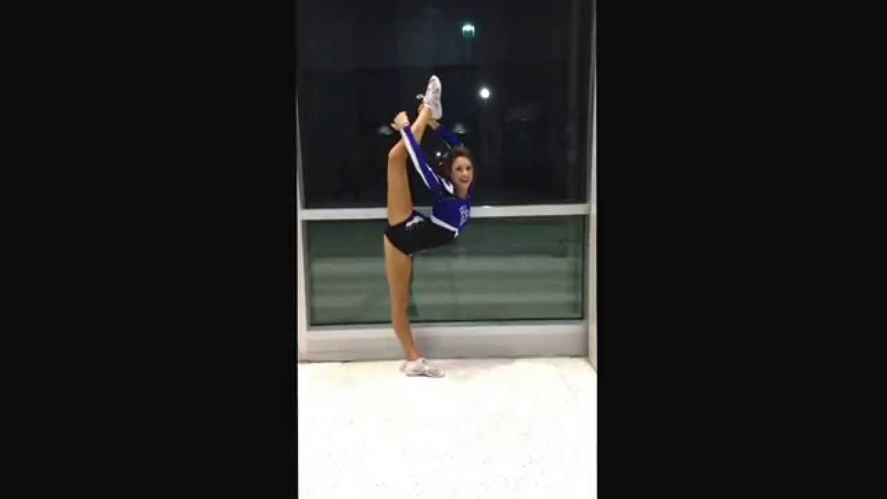 How to do a scorpion cheer - YouTube