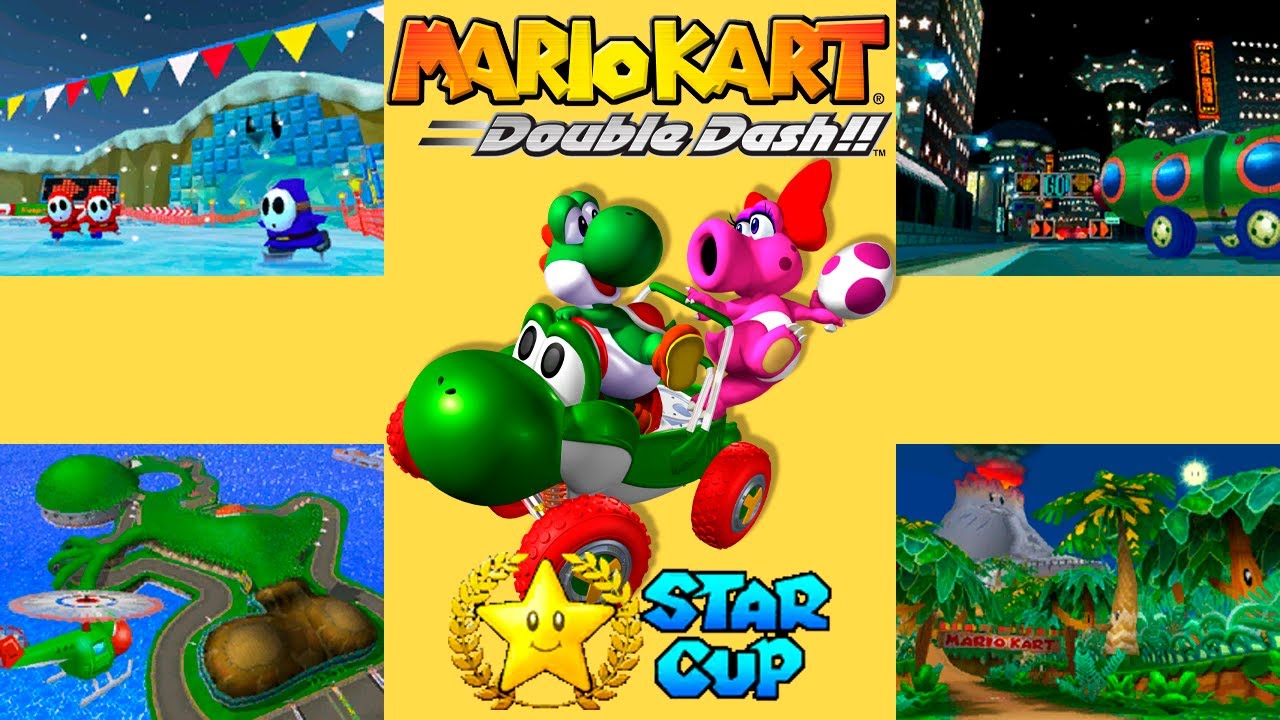 Mario Kart: Double Dash!! #3 - Copa Estrela 100cc com o Yoshi e Birdo ...