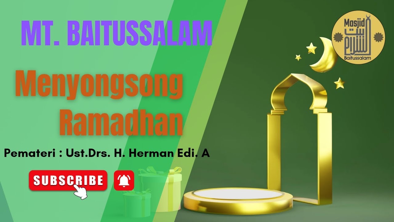 🔴Live|Kajian Jum'at Malam, bersama: Ust. Drs. Herman Edi Abdullah ...