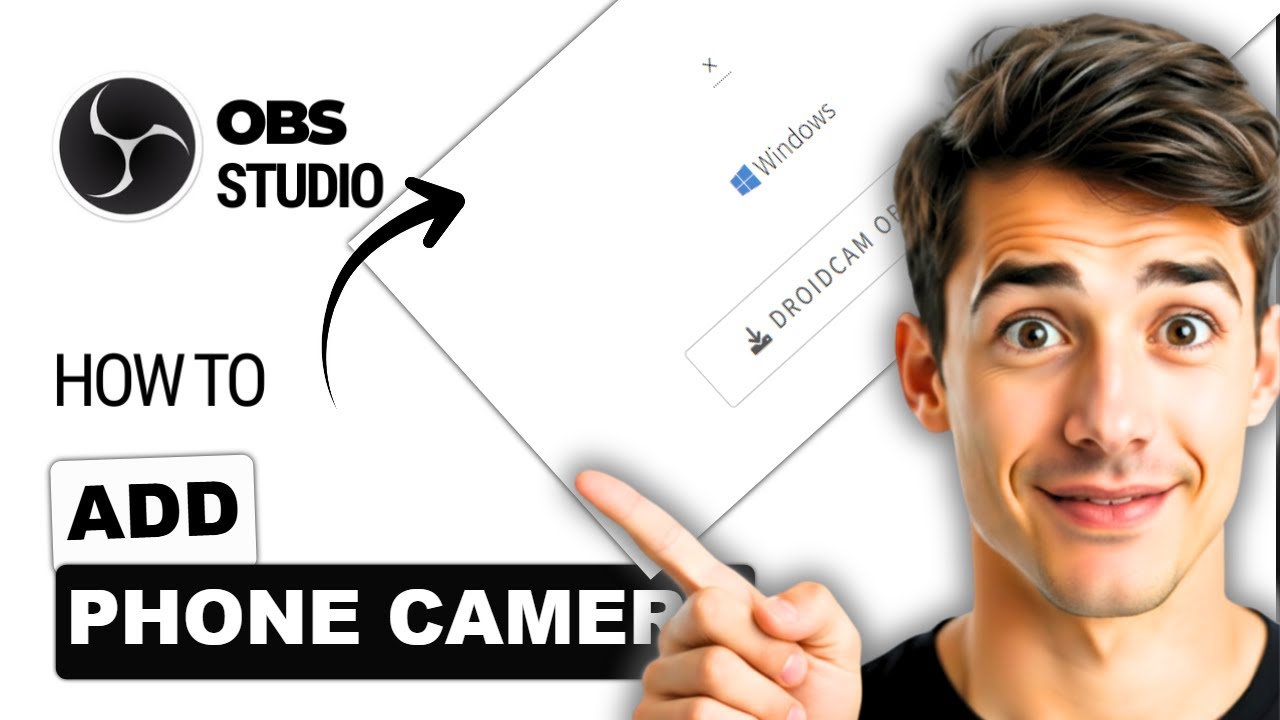 How to use your phone camera in OBS Studio (Easiest Way)(2026 Guide ...