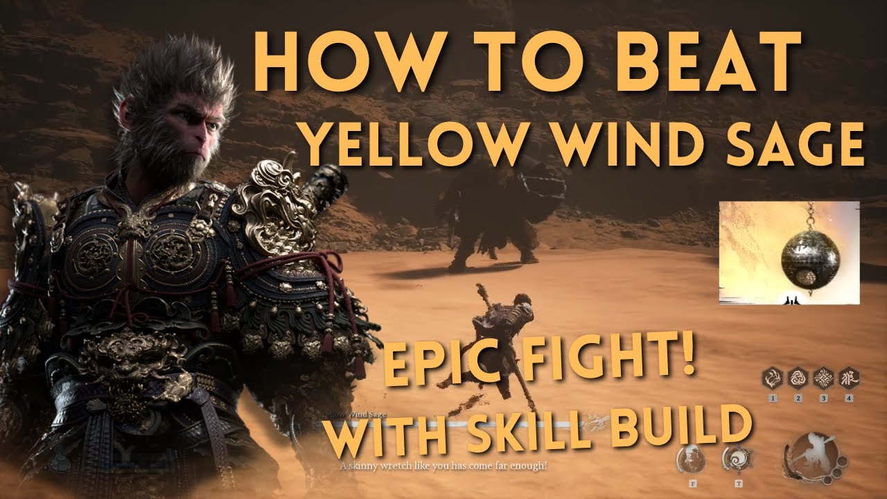 BEAT YELLOW WIND SAGE EASIER WITH THIS TRICK + SKILL BUILD - Black Myth ...