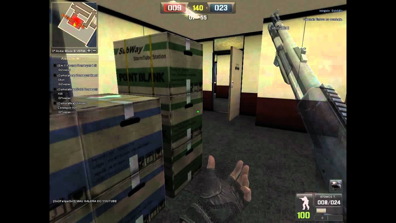 Point blank bug de mapa - YouTube