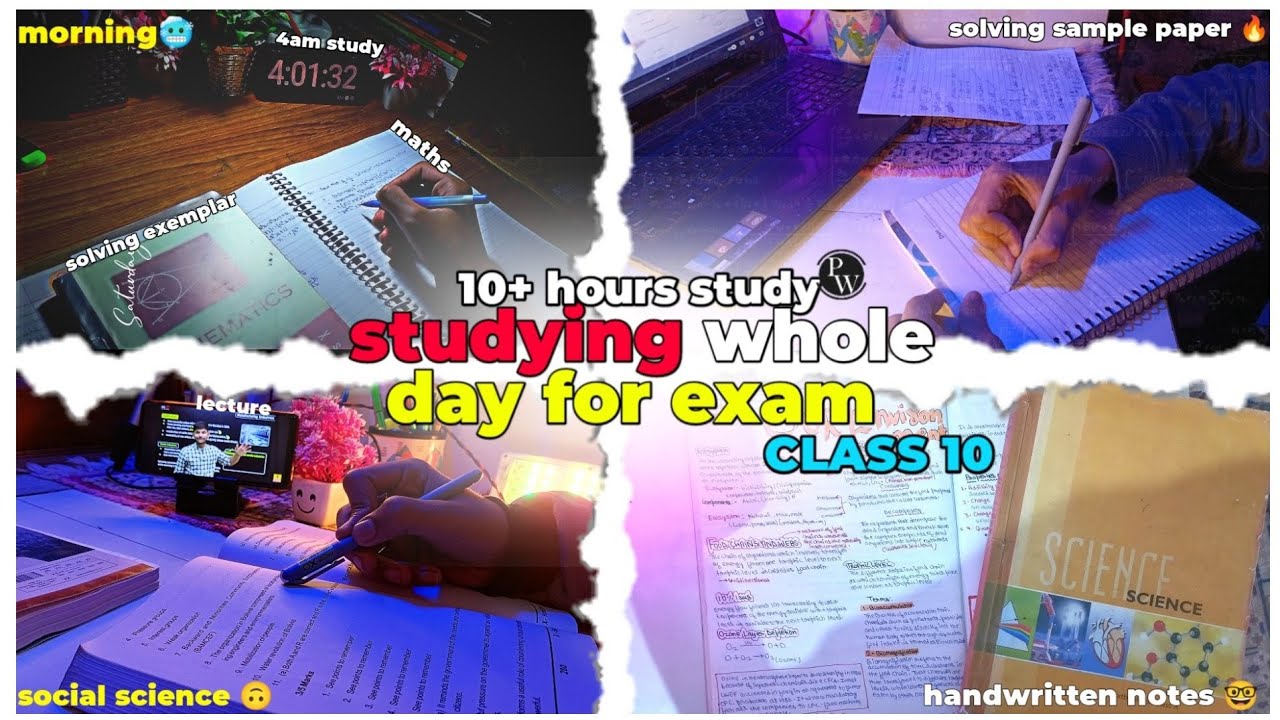I woke up at 4AM to study 📚| Class 10 Study Vlog | 4AM Study routine #studyvlog #motivation ...