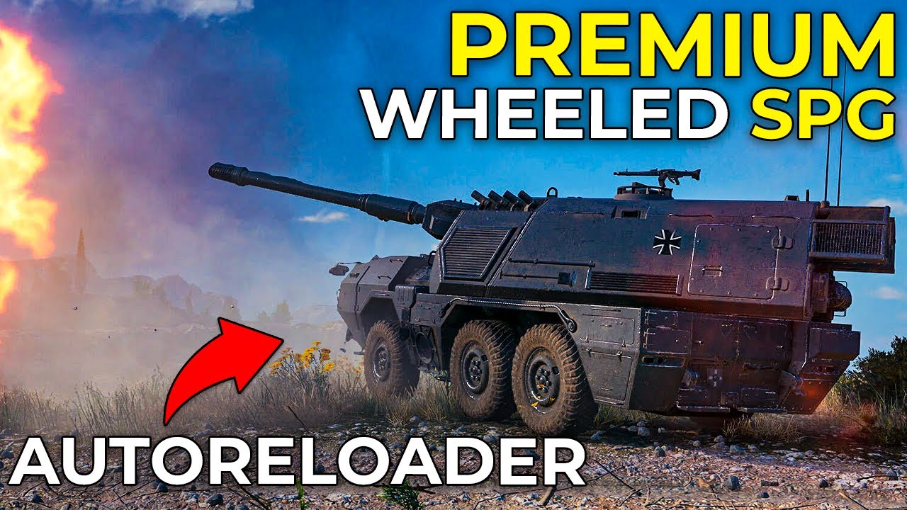 WHEELED AUTORELOADING SPG 🔴 | World of Tanks Radpanzerhaubitze auf Sd ...