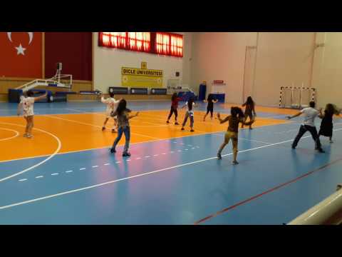 DİCLE ÜNİVERSİTESİ RİTİM DANS DERSİ ZOMBİE DANSI BEDEN EĞİTİMİ VE SPOR YÜKSEK OKULU