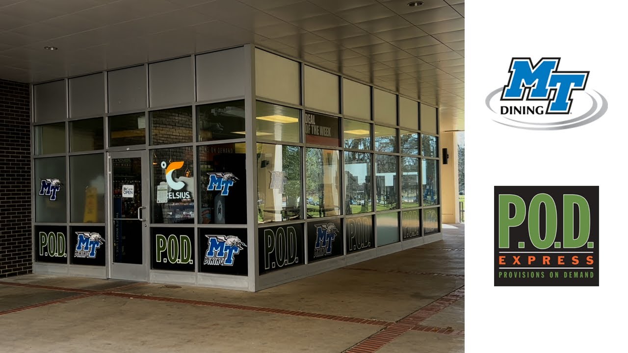 MTSU Campus Bites | MT Dining P.O.D. - YouTube