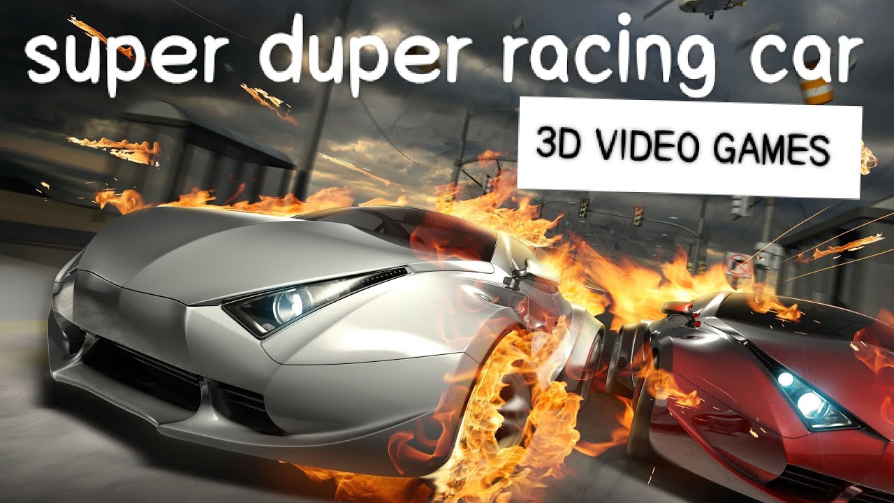super duper racing car games - YouTube