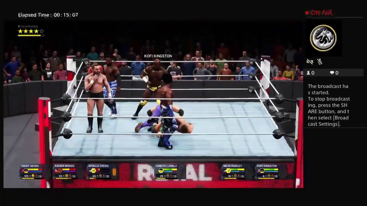 Mrlostinthesauce's Live wwe royal rumble 30 men - YouTube