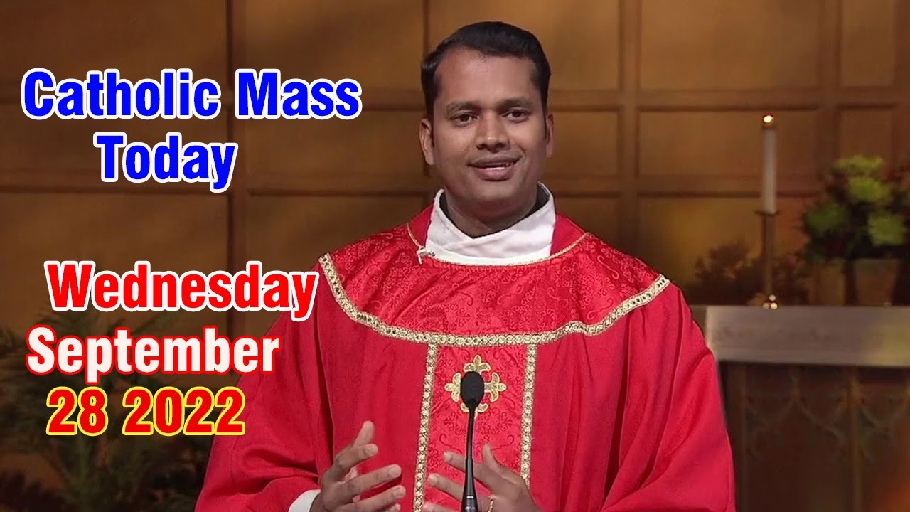 Catholic Mass Today | Daily TV Mass, Wednesday September 28, 2022 - YouTube