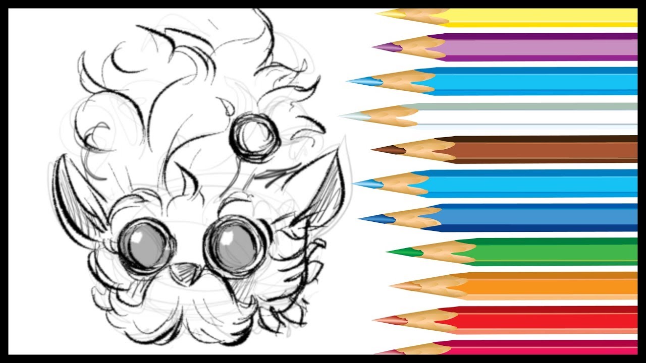 How to draw HEIMERDINGER from LEAGUE OF LEGENDS - YouTube