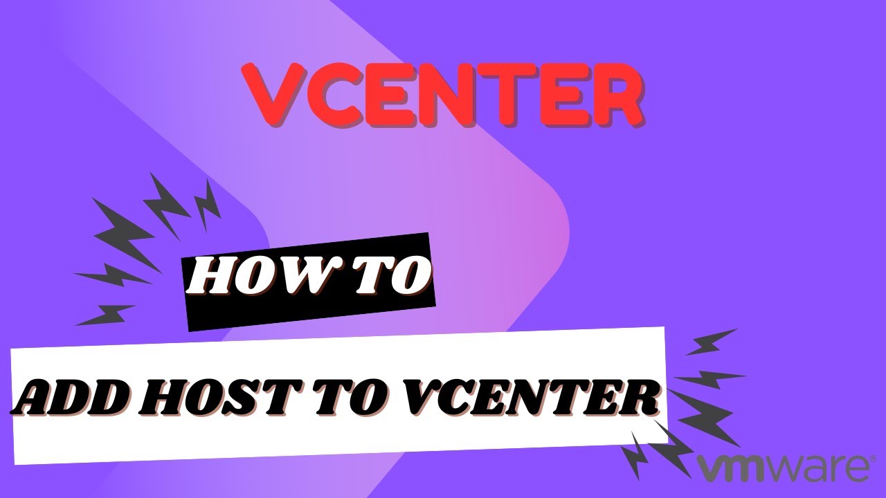 vCenter - Add host - YouTube vCenter - Add host - YouTube