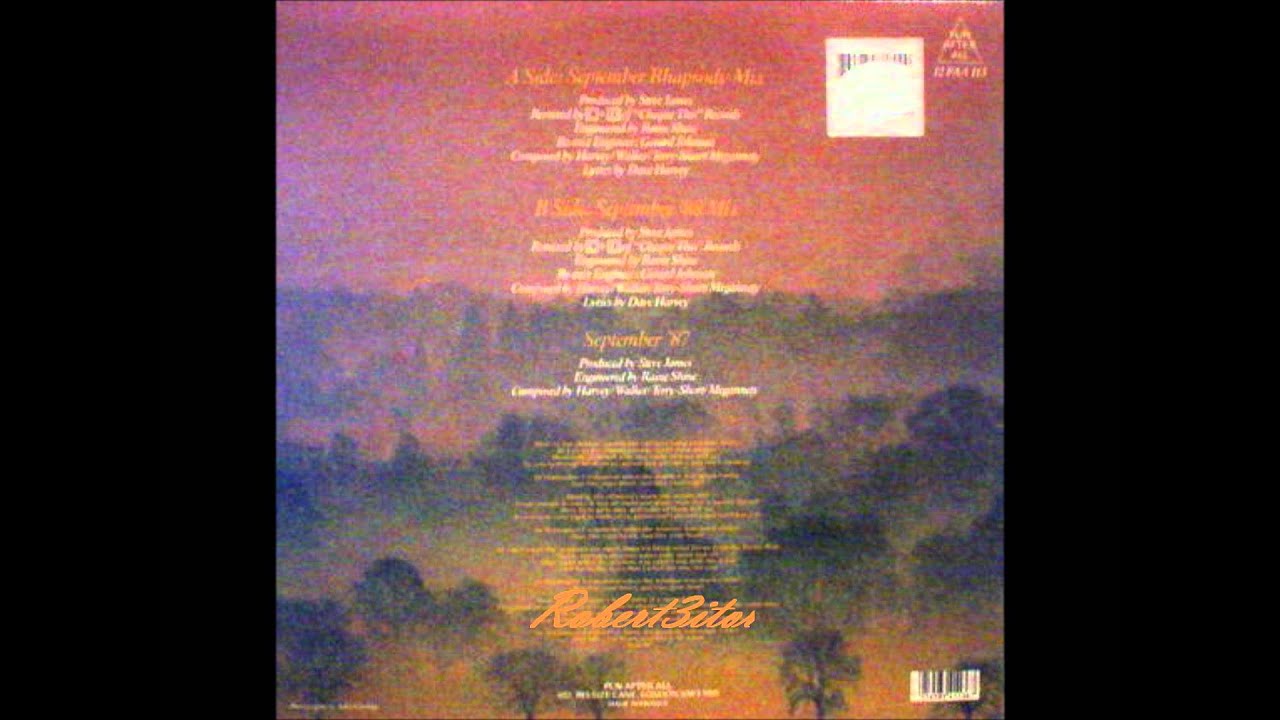 Cast Of Thousands - September (87 Mix) - 1987 - YouTube