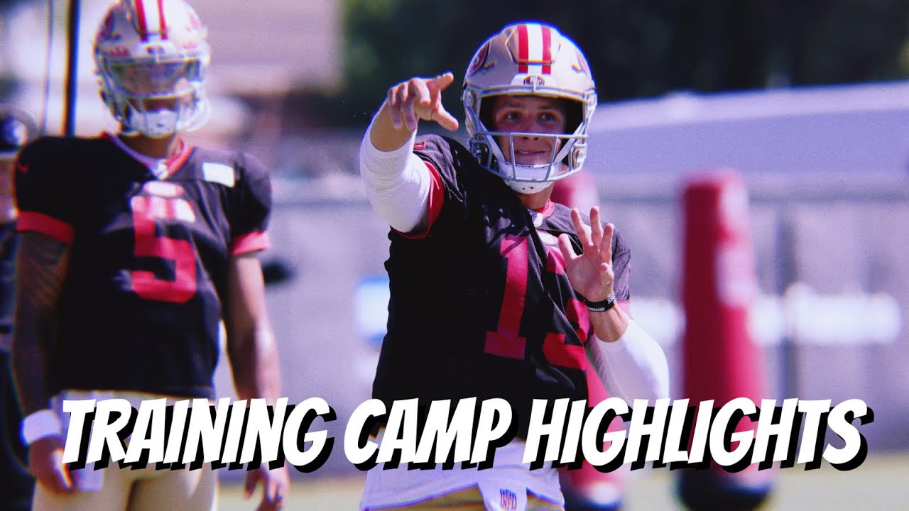 Every Brock Purdy highlight from 49ers training camp practice - YouTube