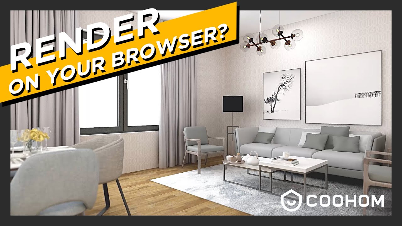 Coohom Interior Rendering Tutorial (WEB RENDER) - YouTube