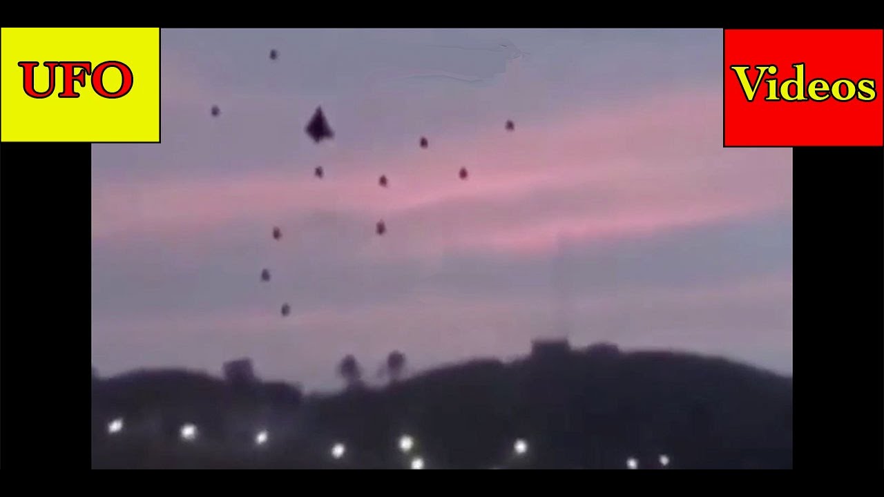 UFOs Surround Volcano - Strange Light Beam - New Hypersonic Aircraft ...