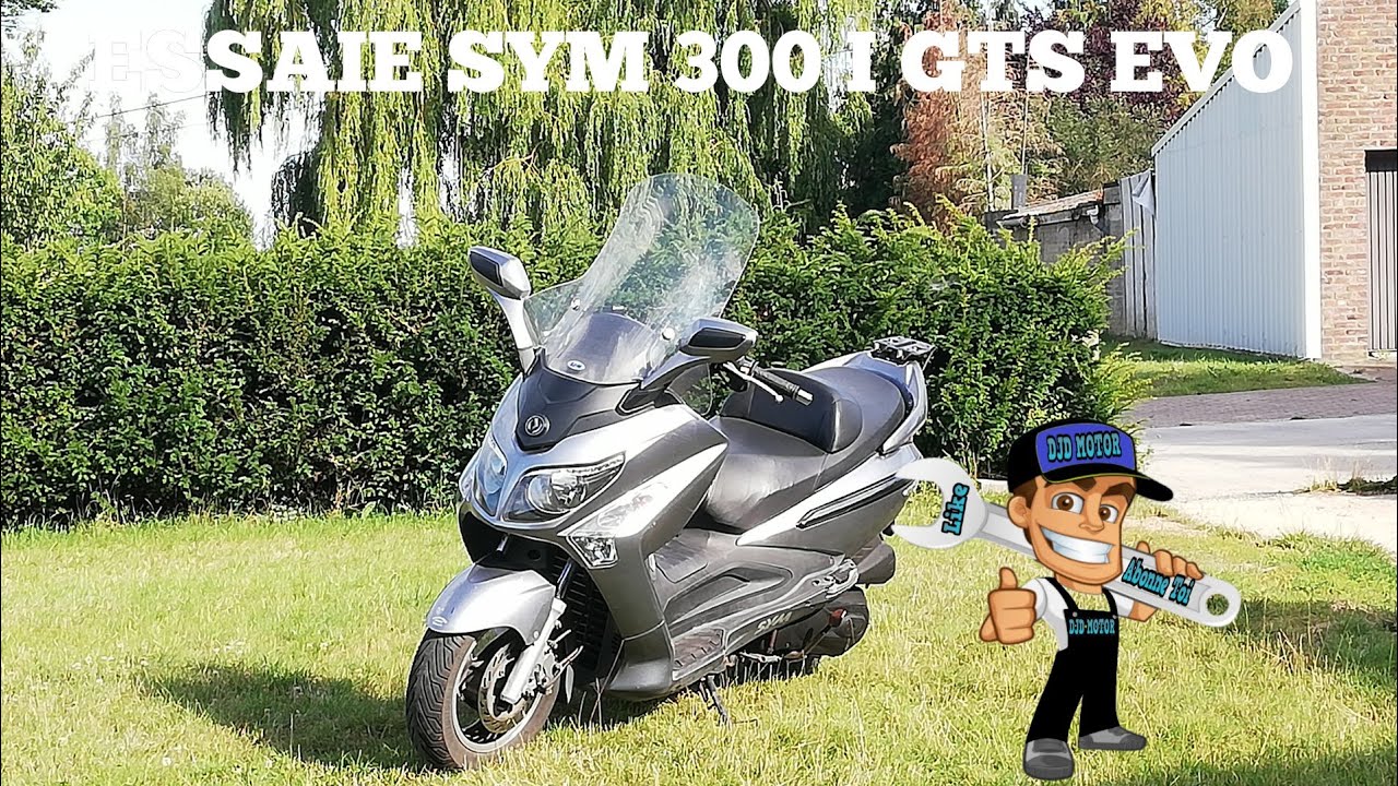 ESSAI SYM GTS 300i EVO 🛵🔥 - YouTube