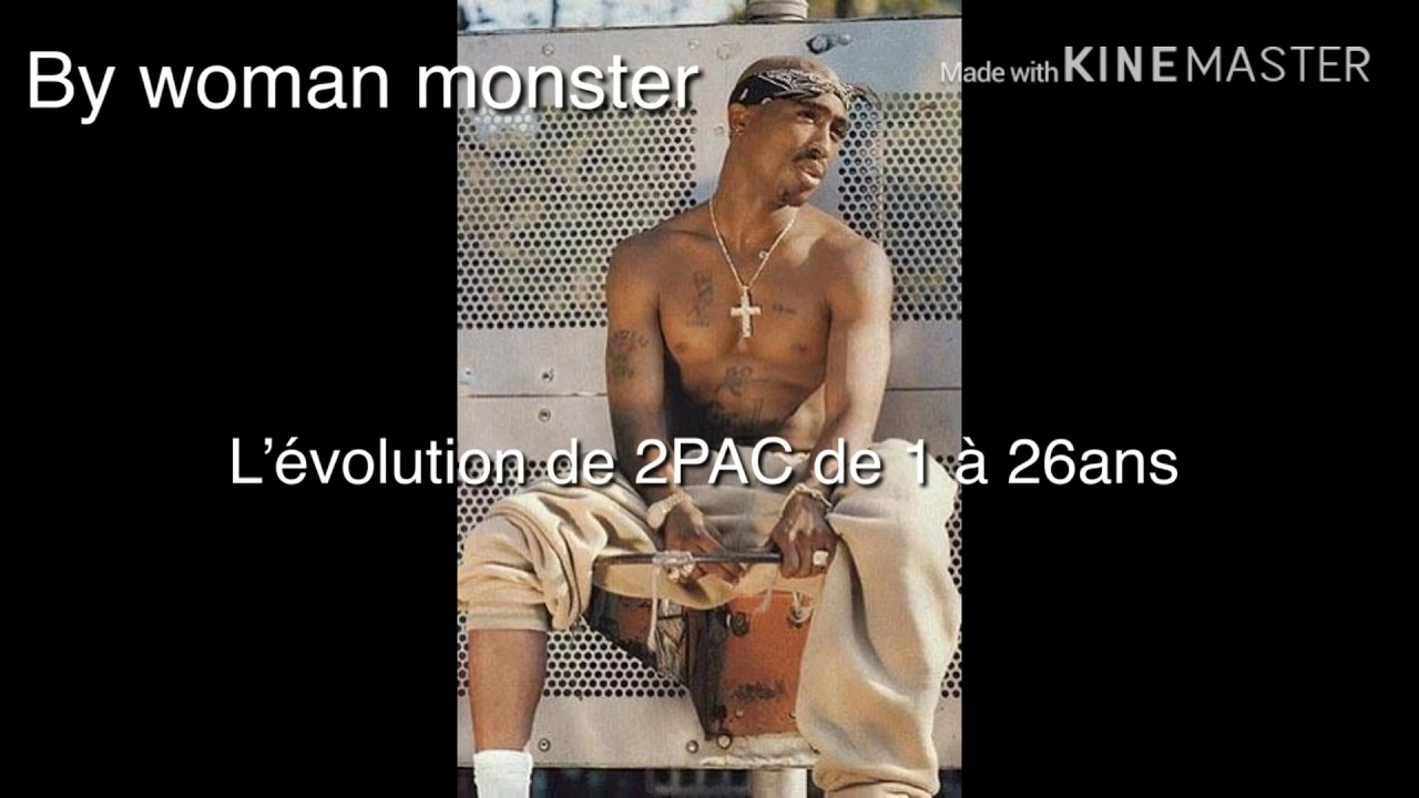 L’évolution de 2PAC de 1 à 25ans - YouTube