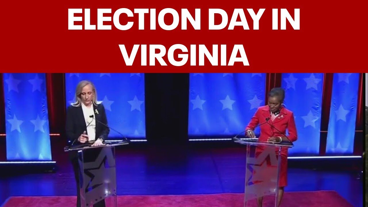 Election Day in Virginia as polls open across state - YouTube