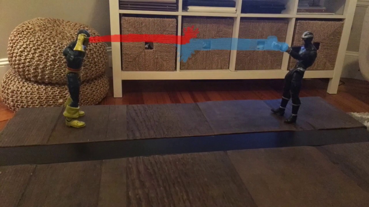 Cyclops and Havok Stop Motion - YouTube