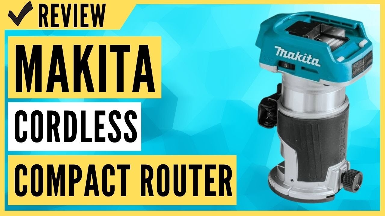 Makita XTR01Z 18V LXT Lithium-Ion Brushless Cordless Compact Router ...