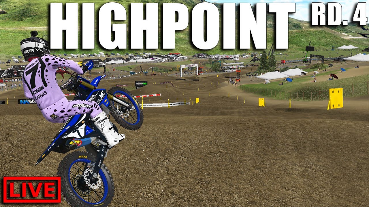 Mx Bikes - Rd. 4 Highpoint - ARL PRO Motocross - YouTube