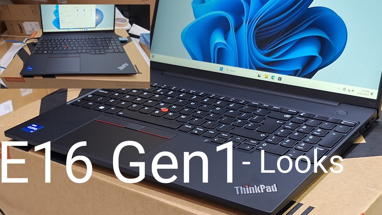 Thinkpad E16 Gen 1 (intel) 21JN00CKGP - YouTube