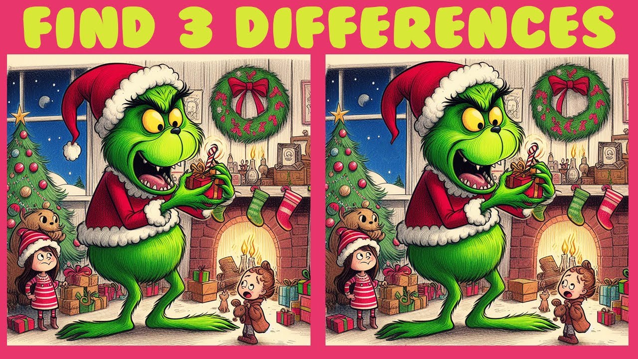 Try to Find 3 Differences in 90 Seconds!⌛ | Find the Difference🔎 No56 ...