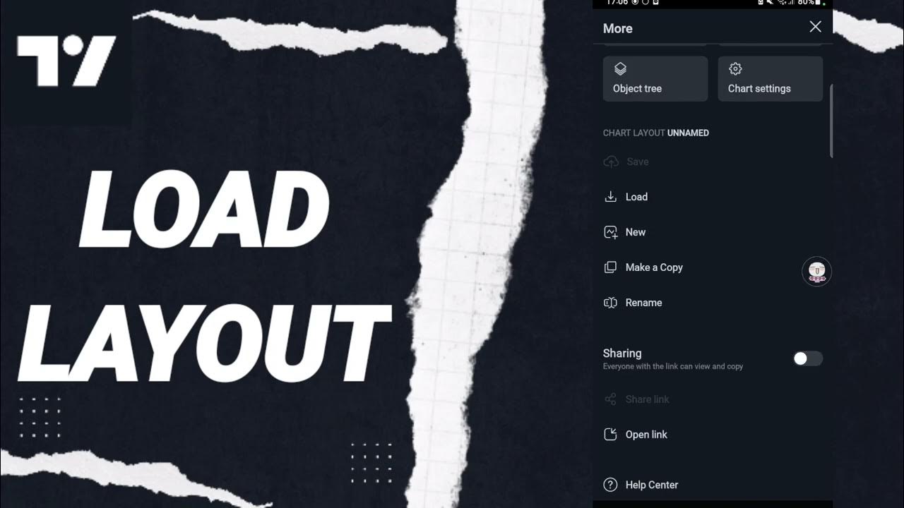 How To Load Layout On TradingView App - YouTube