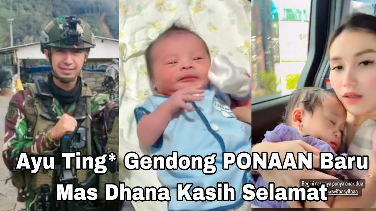 DETIK" AYU TING TING GENDONG PONAAN BARU MAS DHANA KASIH SELAMAT - YouTube