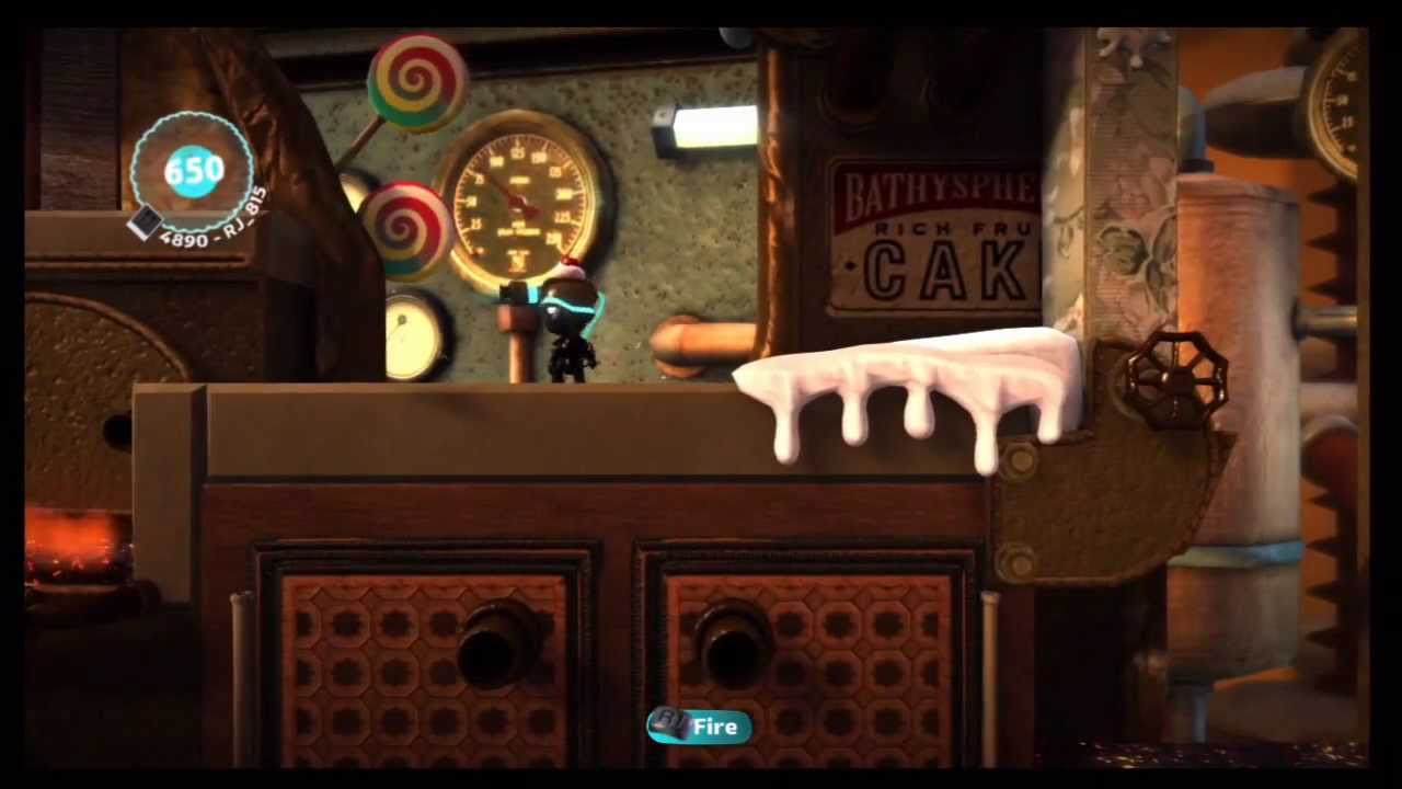 LittleBIGPlanet 2 (720p HD) Walkthrough Part 39 - The Cakeinator ...