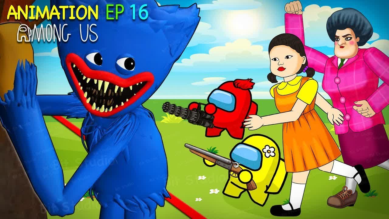 Among Us Animation EP 17 Among Us vs Bendy - 우리 가운데 애니메이션 17화 - YouTube