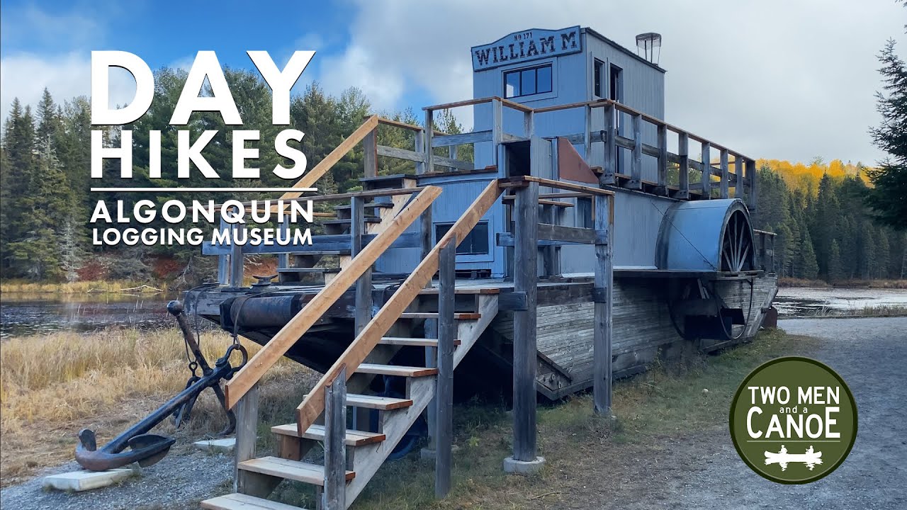 Day Hike at Algonquin Park's Logging Museum - Fall 2024 - YouTube