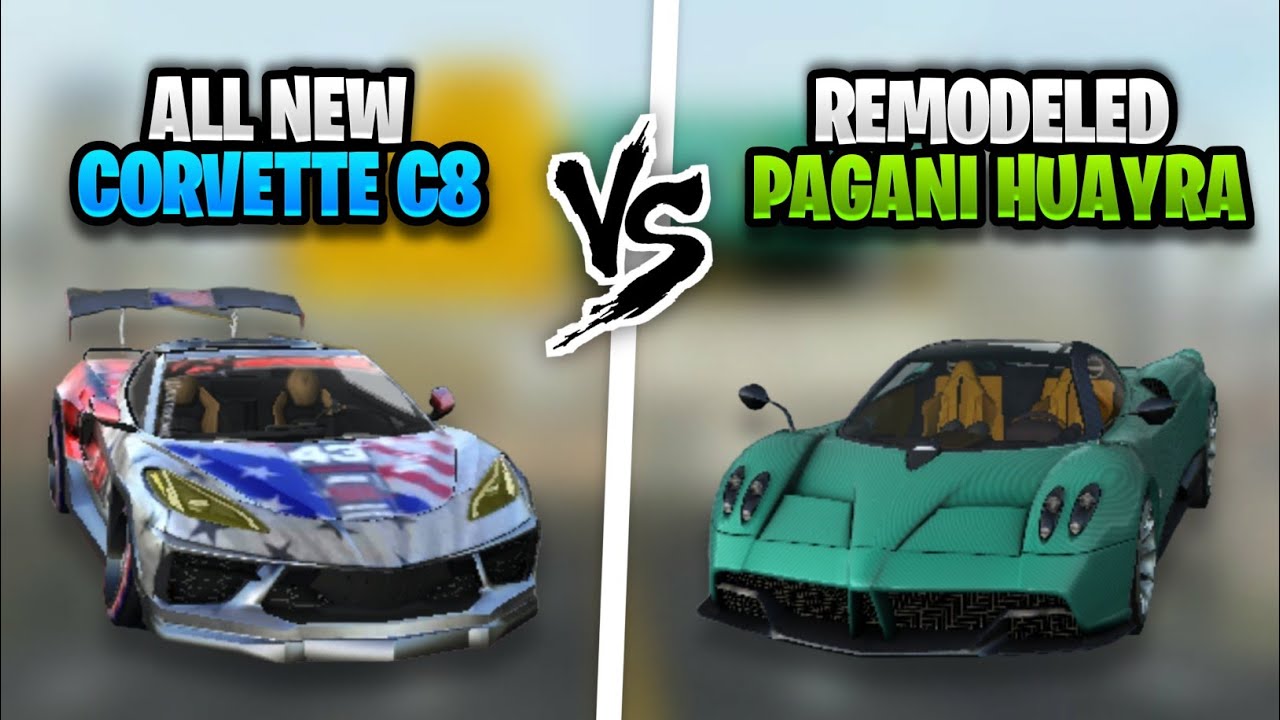 🤯All New Corvette C8 V/S Pagani Huayra 😱🔥 - Extreme Car Driving ...