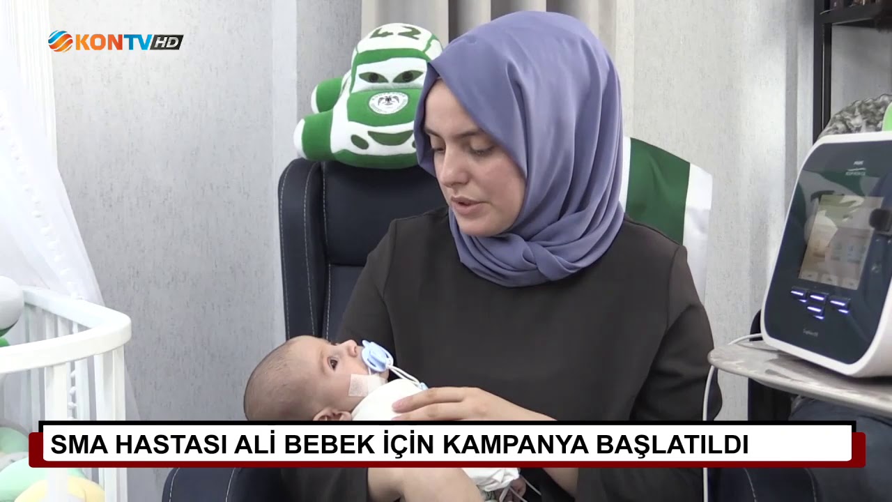 SMA hastası Ali bebek için kampanya başlatıldı - YouTube