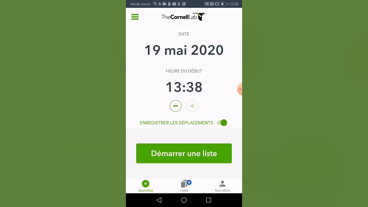 Tutoriel eBird Mobile (mai 2020) - YouTube