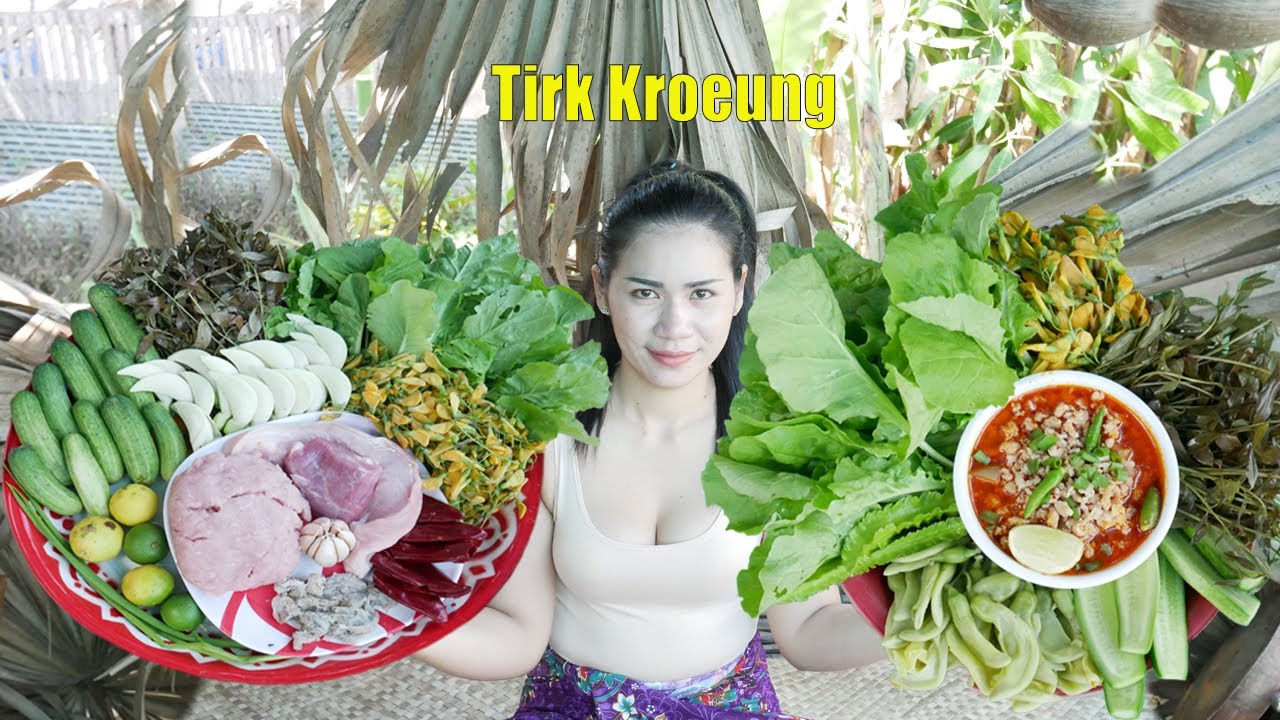 How To Make Tirk Kroeung - Monireak - YouTube