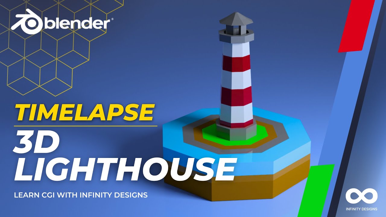 3D Lighthouse Timelapse in Blender:Free Model Download - YouTube