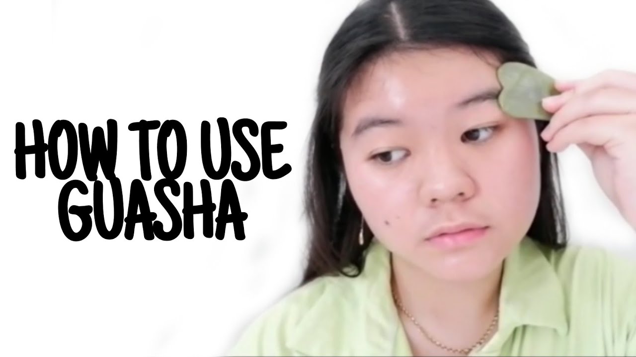 GUA SHA facial massage Tutorial with face oil by NATOSH - YouTube