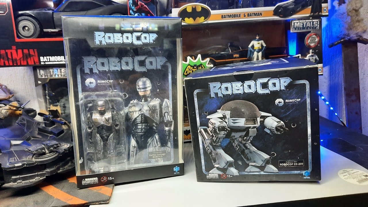 Unboxing de coleccionables, robocop y ed 209. - YouTube