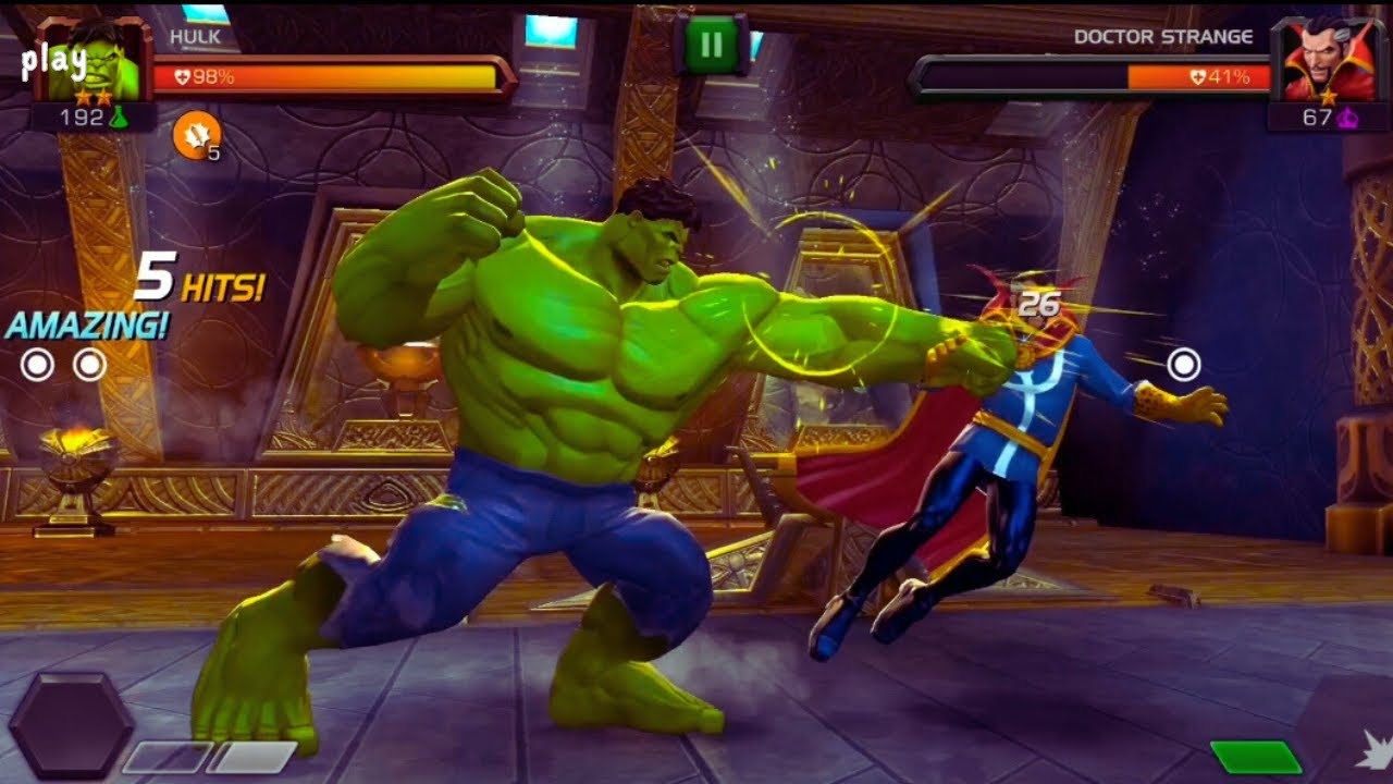 HULK VS DR. STRANGE HULK VS DOCTOR OCTOPUS MARVEL CONETST OF CHAMPION ...